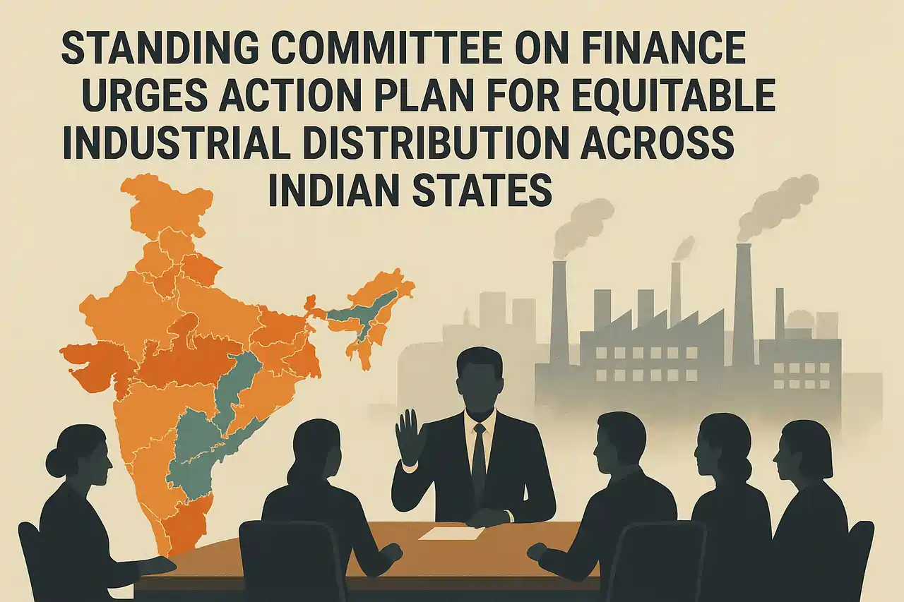Standing Committee on Finance Urges Action Plan for Equitable ...