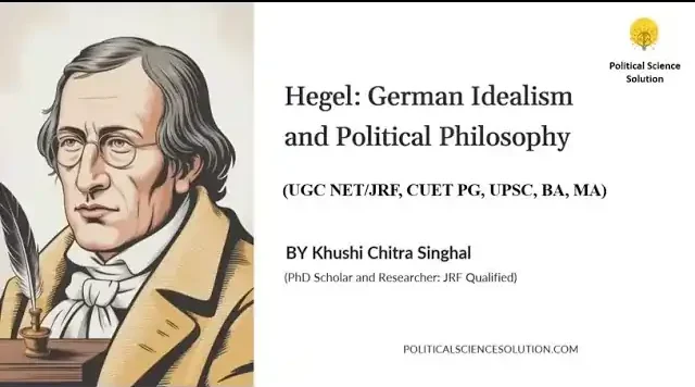 Hegel: German Idealism and Political Philosophy - Political Science ...