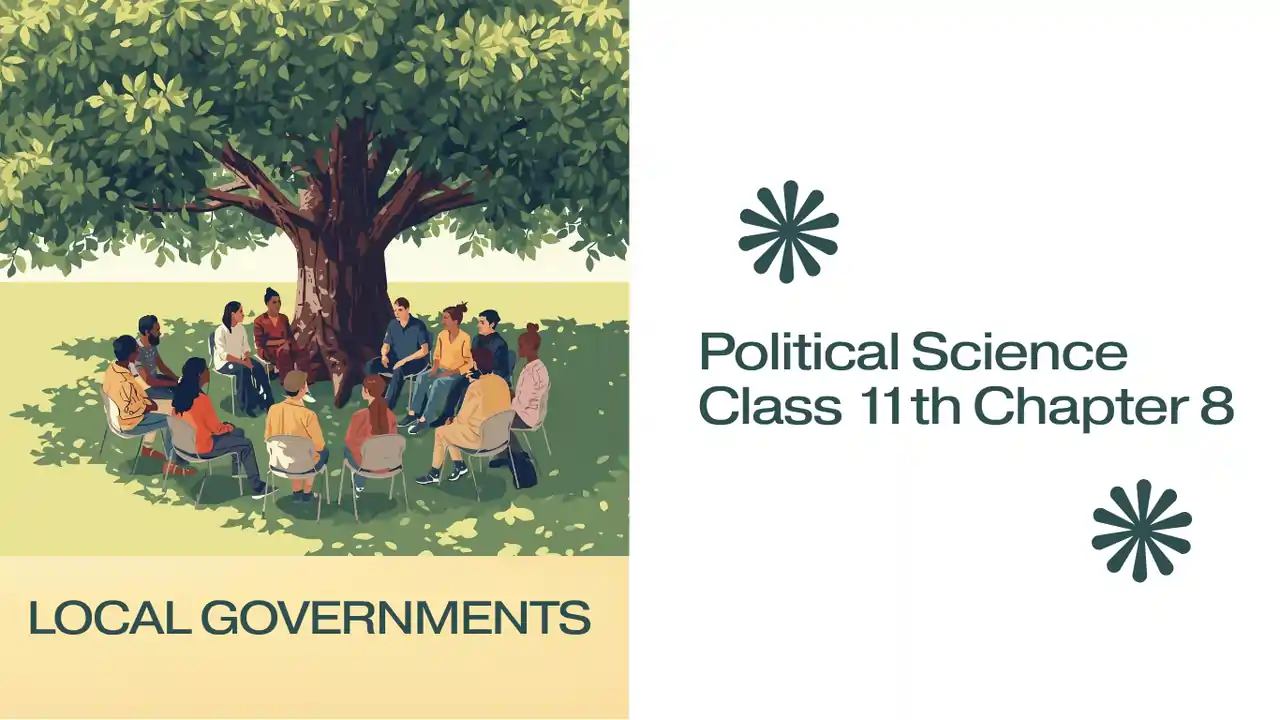 Chapter 8, Local Governments: Solution - Political Science Solution