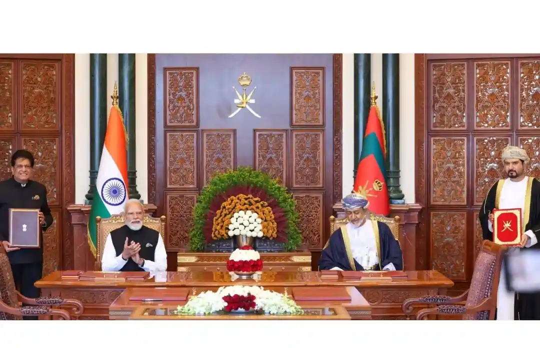 India and Oman Seal Landmark CEPA - Political Science Solution